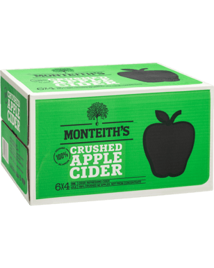 Monteiths Original Apple Cider 24x330ml — Barrel House Distribution